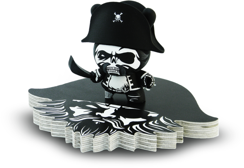 Download Zombie Captain Sturnbrau Dunny Print Set By Jon Paul - Cartoon ...