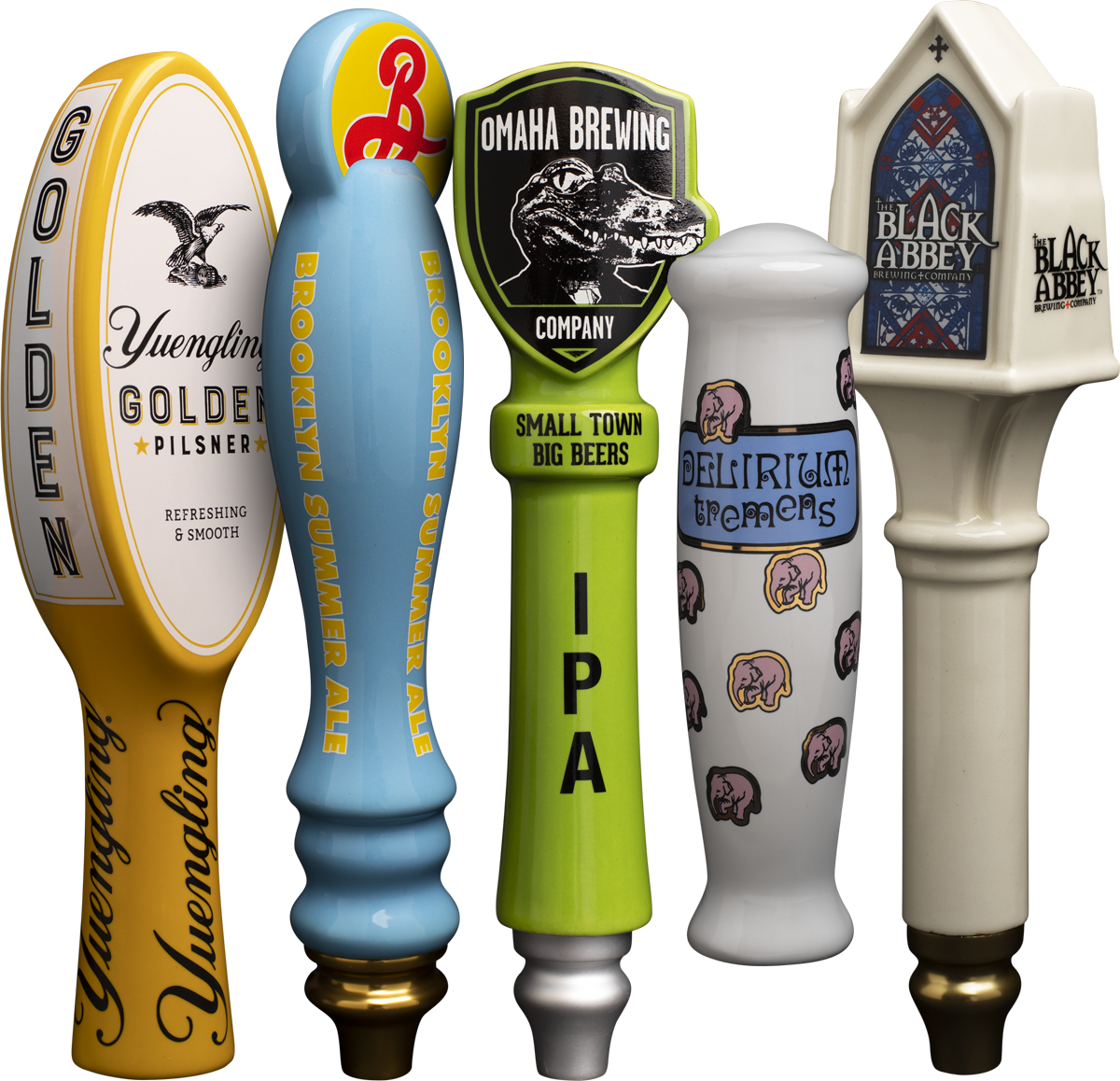 Download Tap Handles Of Different Size And Shape - Cartoon PNG Image ...