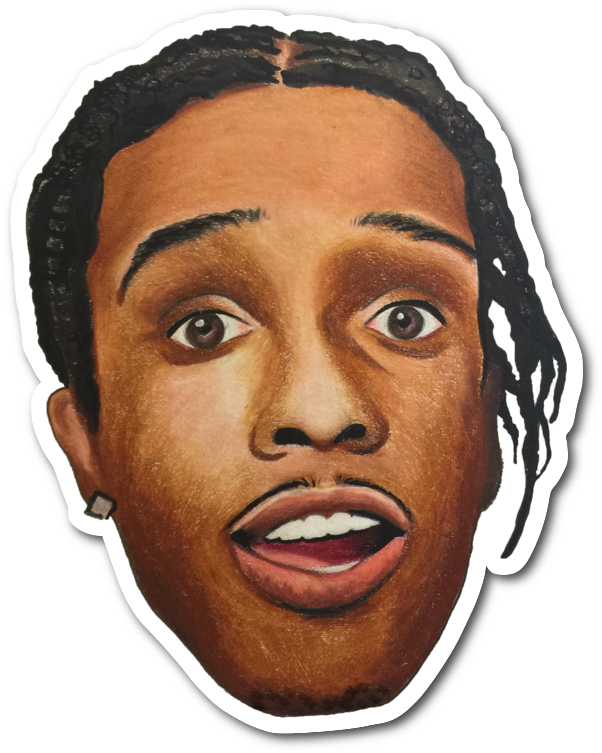 Asap Rocky Drawing Cartoon
