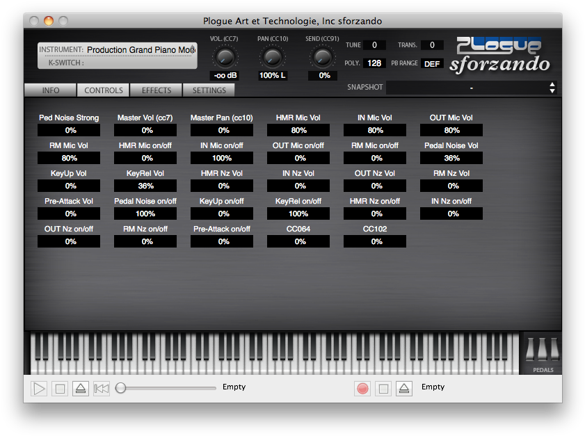 Download Production Grand Modern Sforzando - Musical Keyboard PNG Image with No Background ...