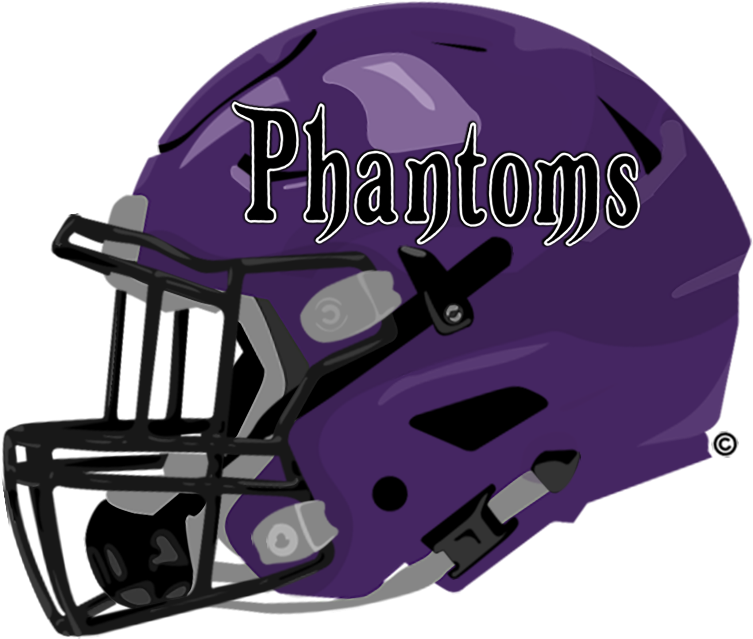 Logos - - - Phantom Football - Cathedral High School Football Logo ...