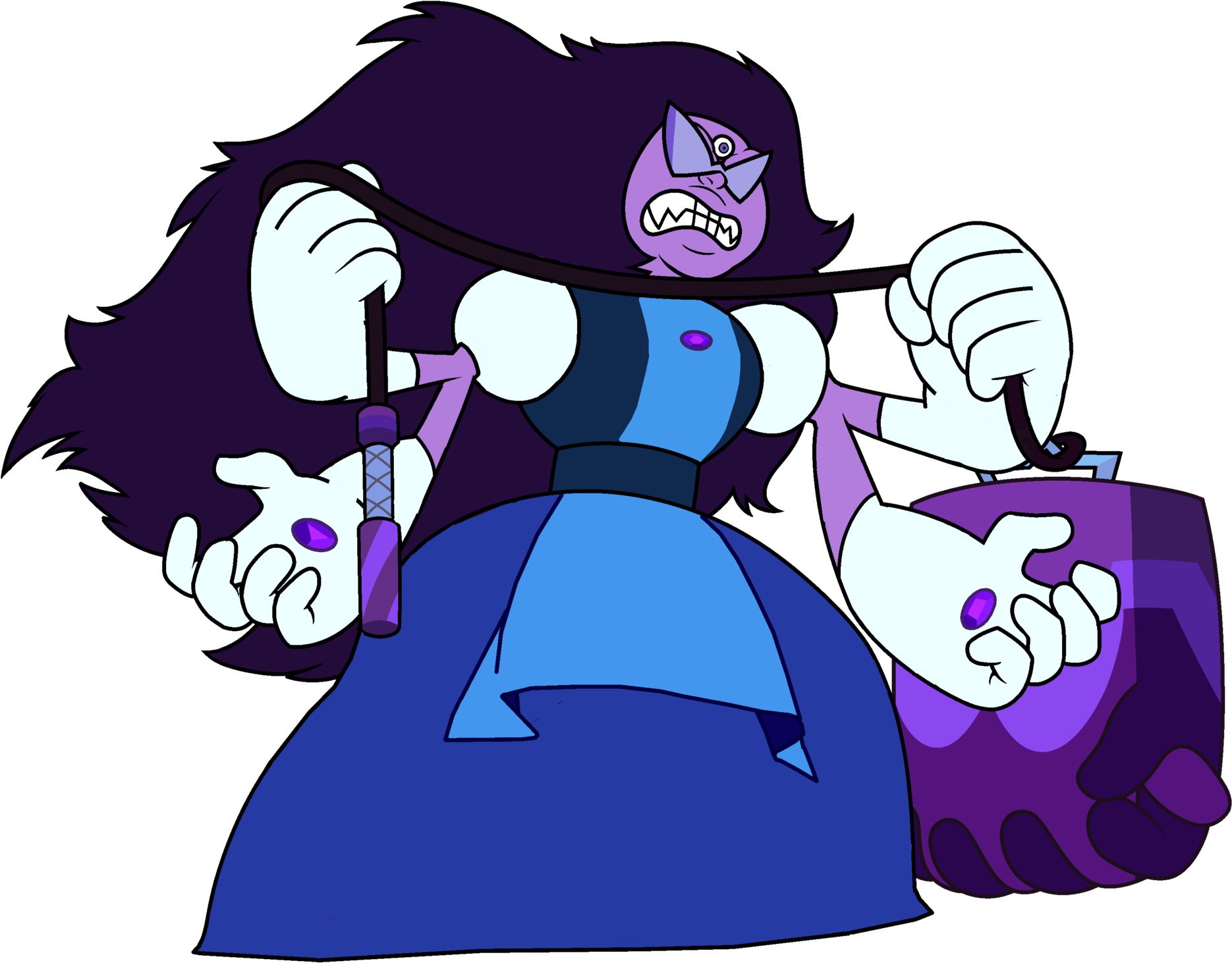 Download Sugiliteinsapphireoutfit - Malachite Vs Sugilite PNG Image ...