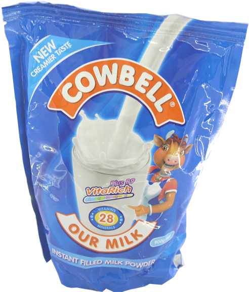 Download Cowbell Refill Powder Milk 900g - Cowbell Milk PNG Image with ...