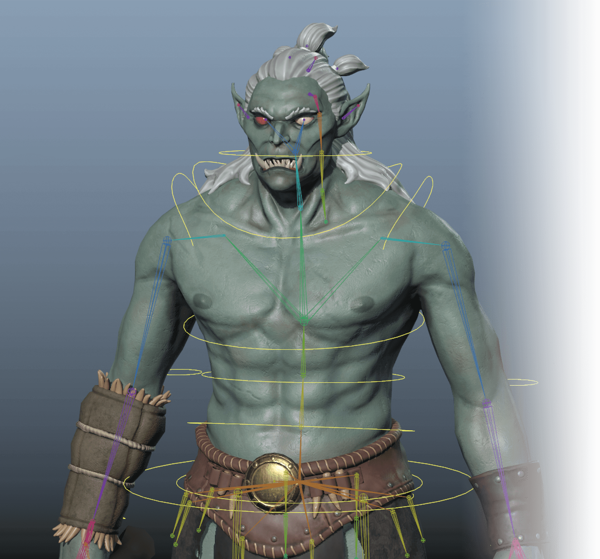 Download Auto Retopology Comes To Maya - Demon PNG Image with No ...