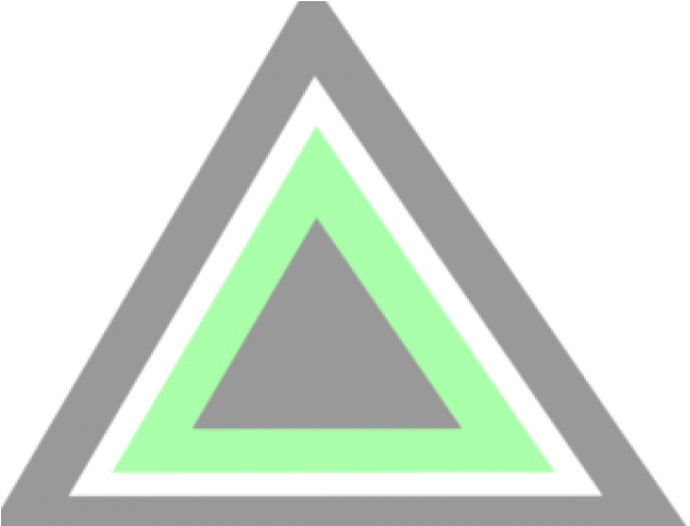Download Triangle Clipart Green Triangle - Triangle PNG Image with No ...