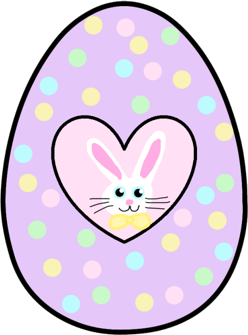 Download Clipart Egg Shaped - Polka Dot PNG Image with No Background ...