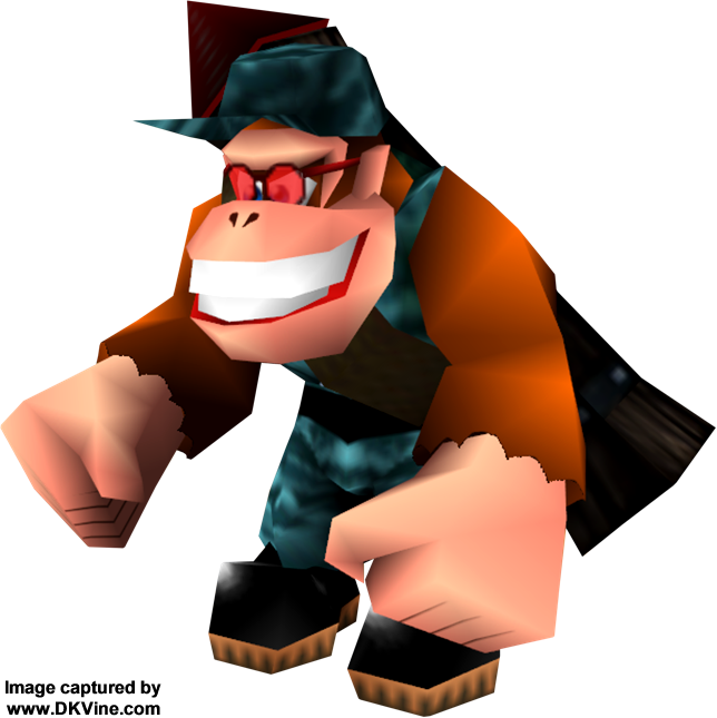 Download Funky Kong 64 PNG Image with No Background - PNGkey.com
