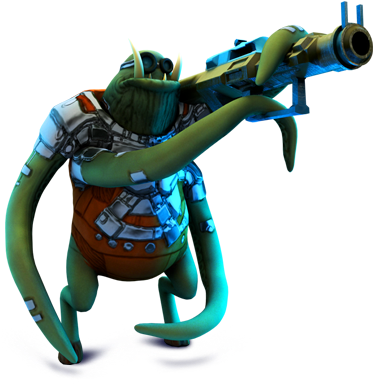 Download Download - Alien With Gun Png PNG Image with No Background ...