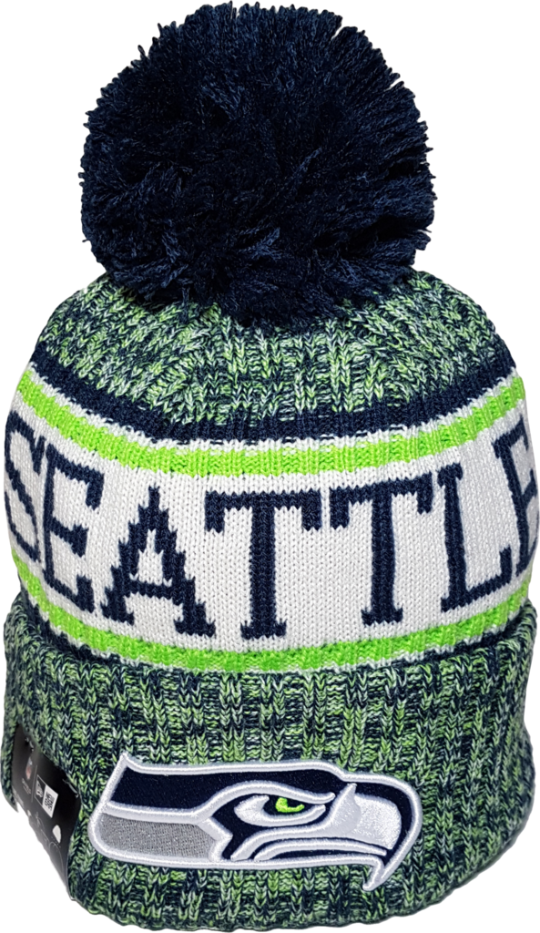 Download Seattle Seahawks Nfl 18 Sideline Pom Toque More Than - Beanie ...