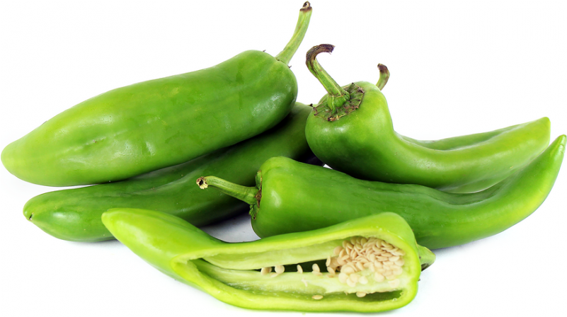 Download Anaheim Green Pepper 100 G - Green Chilli Big PNG Image with ...