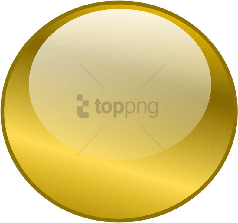 Free Png Gold Shiny Button Png Png Image With Transparent - Circle ...