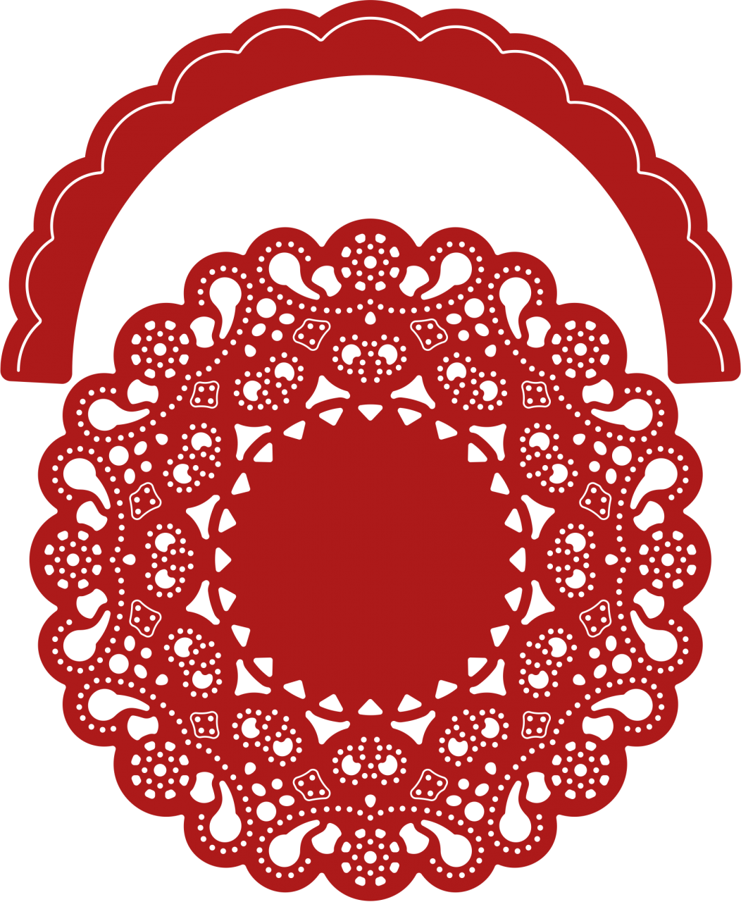 Download Priscilla Doily W/angel Wing - Cheery Lynn Designs - Priscilla ...