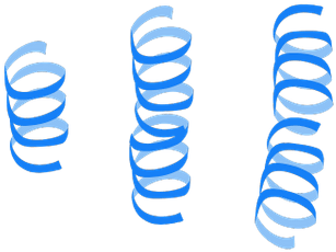 Download Streamers Blue - Blue Streamers Transparent Background PNG ...