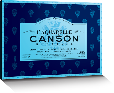 Rough Grain Learn More - Canson Heritage Watercolour Paper - Free ...