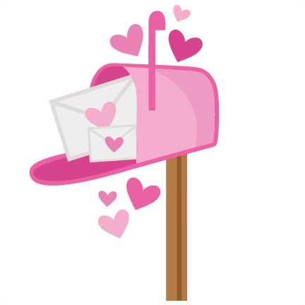 Download Pink Mailbox Png - Valentine Mailbox Clipart PNG Image with No ...