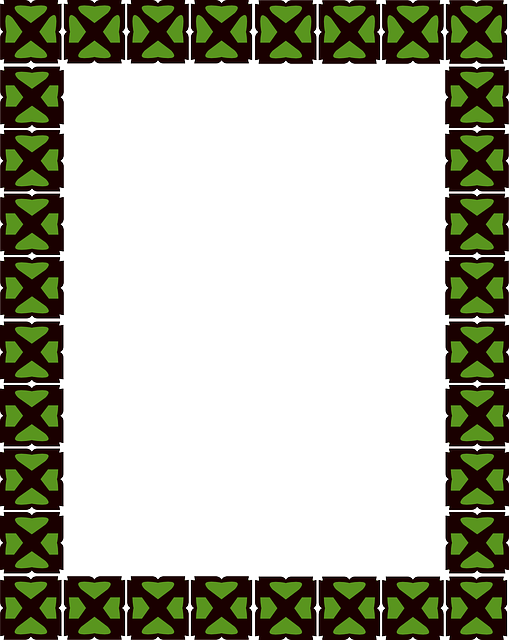 Download Green, Rectangular, Frame, Border, Free, Decorative - Motif ...