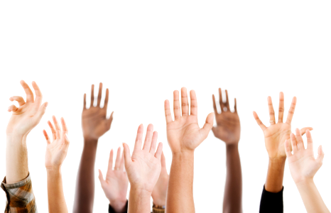 Raised Hands Png Click On The Following Link To “raise - Immigrant Inc ...