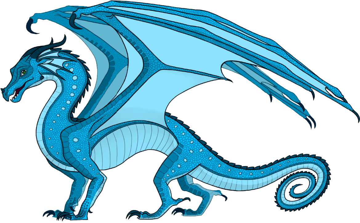 Fairytale Clipart Green Dragon - Rainwing Dragon Wings Of Fire - Free ...