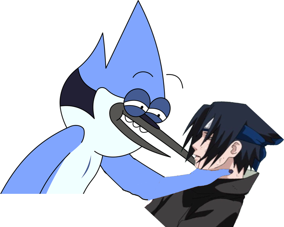 Mordecai Rigby Cartoon Animated Cartoon Illustration - Mordecai Regular ...