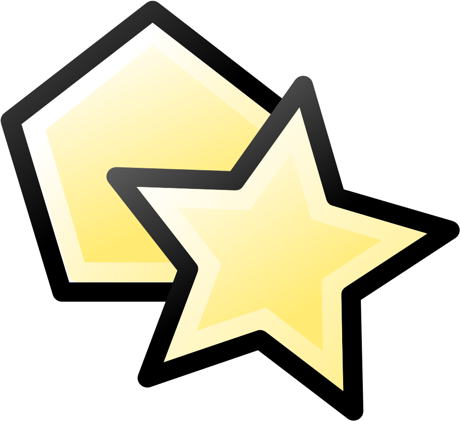 Inkscape Icons Draw Polygon Star - Inkscape Star Tool - Free ...