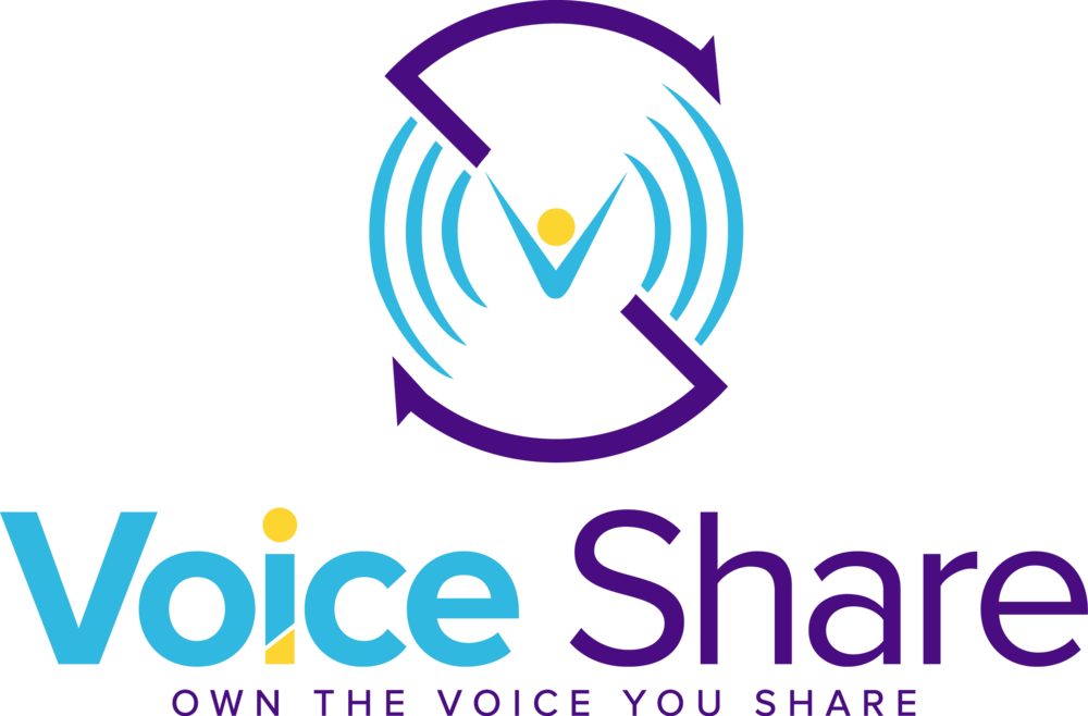 Voice Share Logo Full Colour Format=1500w - Free Transparent PNG ...