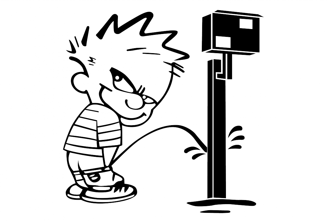 Download Calvin Shows What He Thinksabout Speed Cameraschoose - Sticker ...