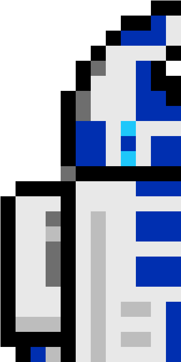 Download Metroid - R2d2 Pixel PNG Image with No Background - PNGkey.com