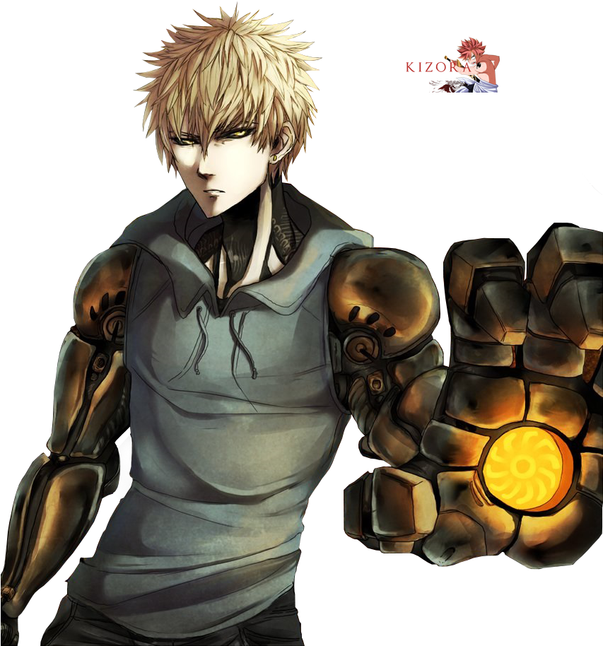 Download Genos, His Character Drawing Reminds Me So Much Of - Genos One ...