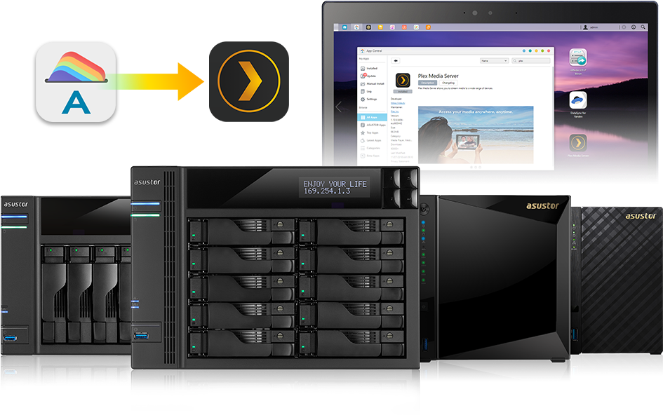 Download Nas Plex Server - Output Device PNG Image with No Background ...