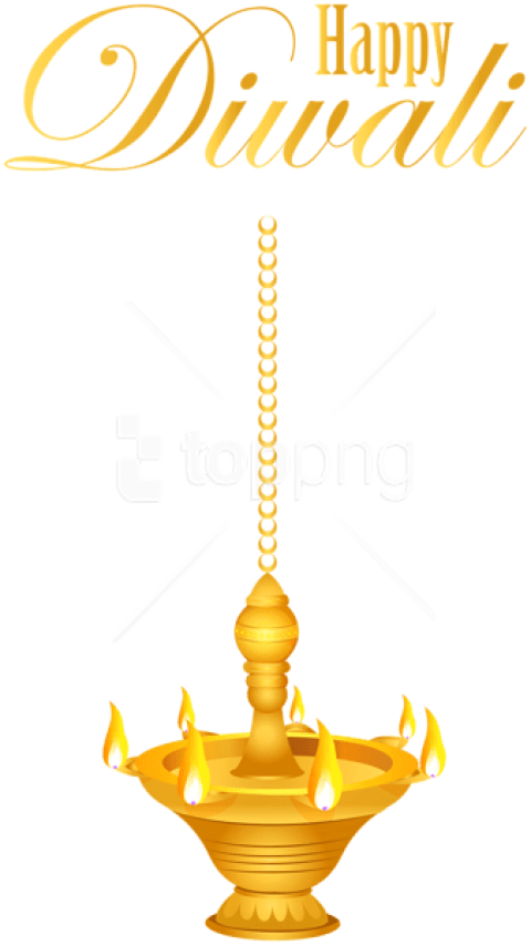 Free Png Download Happy Diwali Hanging Candlestick - Hanging Diya ...