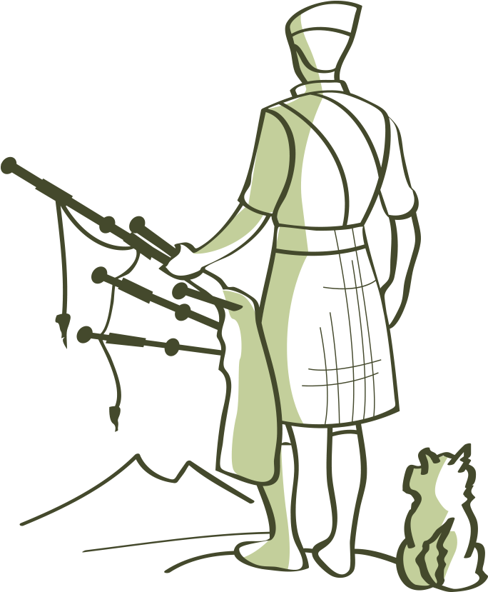 Download Scotsman And Scottie - Cartoon PNG Image with No Background ...