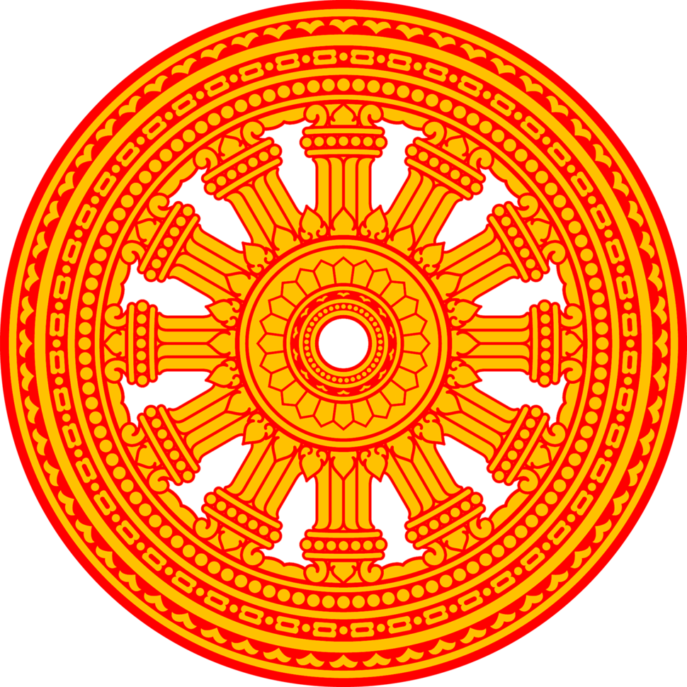 Download Buddhism Dham Jak - Dhammachakka Vector PNG Image with No ...