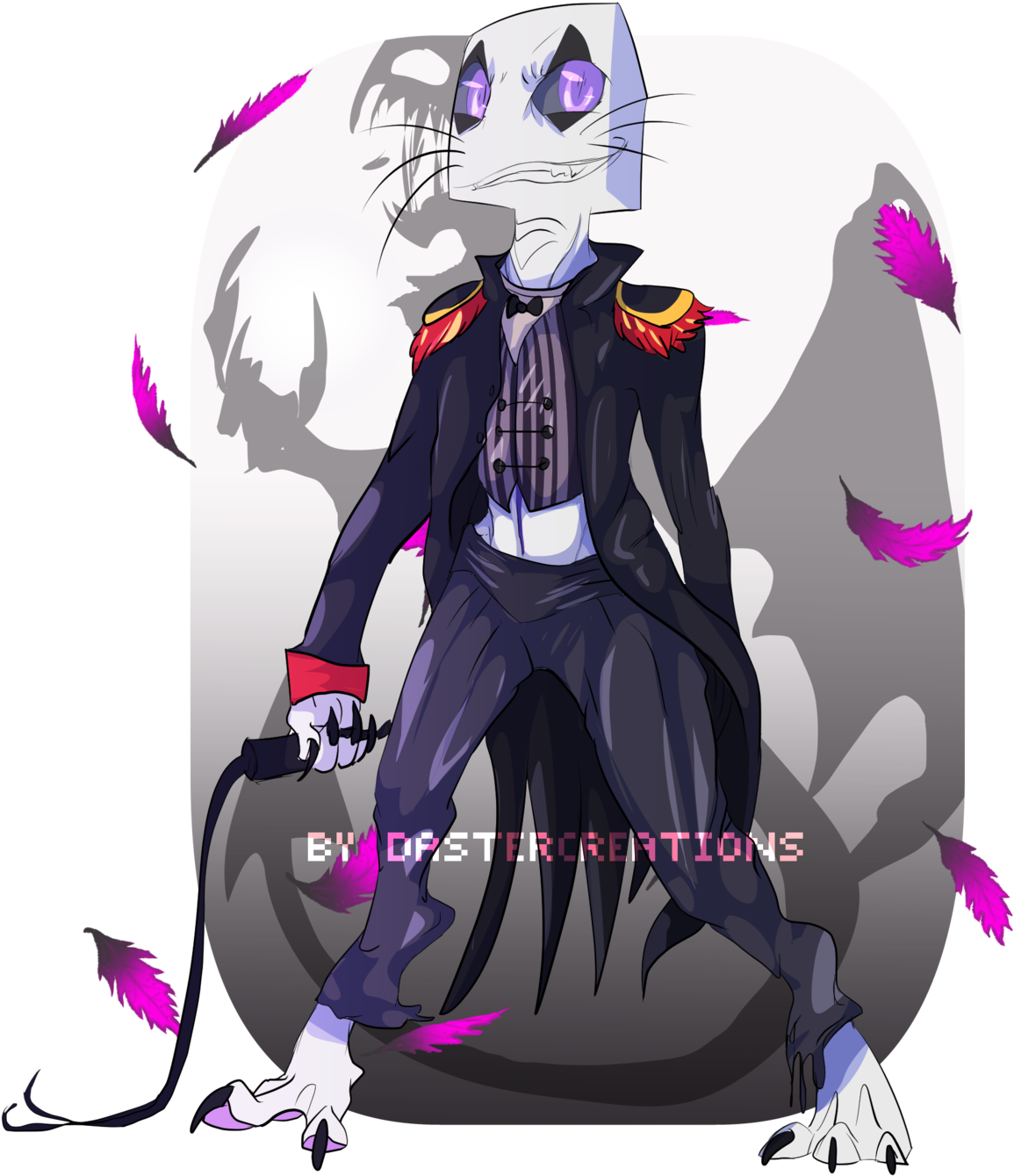 Download Daster Enderman Endermanalbino Minecraft Oc Artist PNG Image ...