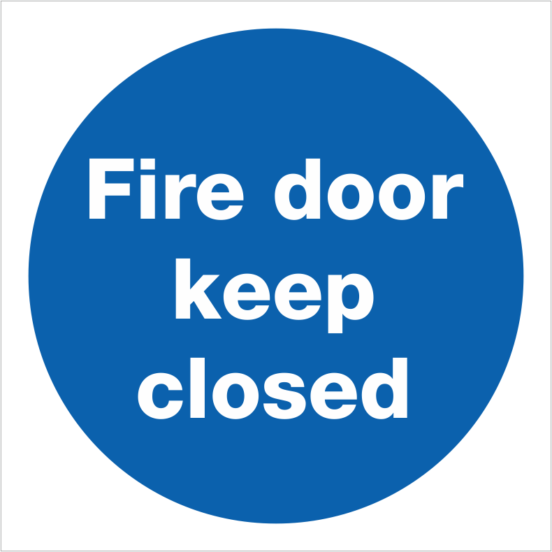 Download B403 Fire Door Sign Fire Door Keep Closed - Fire Door Keep ...