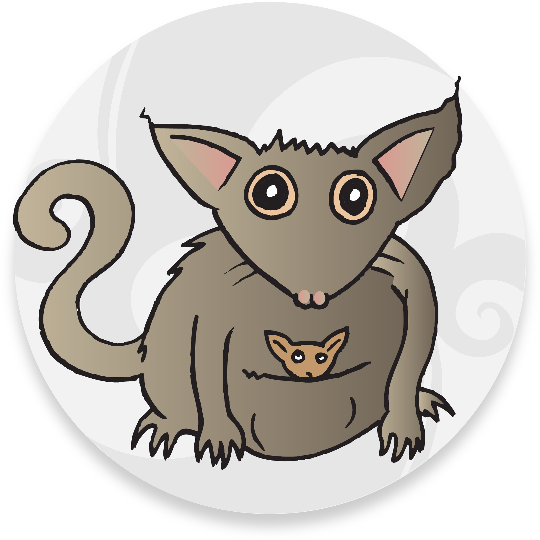 Download Ka3 Flashcard Animals 13 - Rat PNG Image with No Background ...