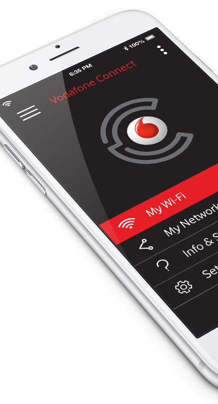 Download Vodafone Connect Icon Design For Vodafone Group PNG Image with ...