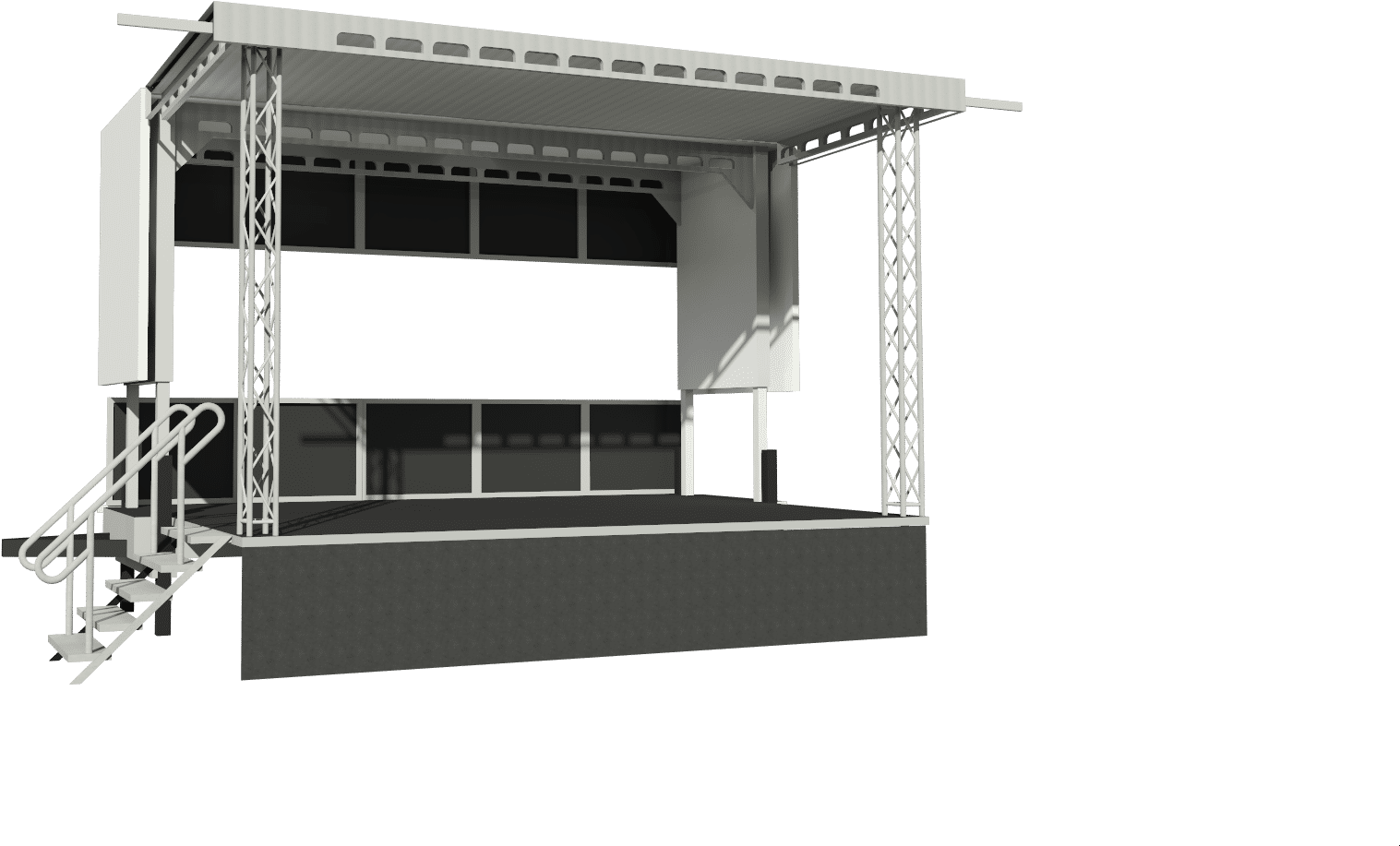 Mobile Stage Rental - Canopy - Free Transparent PNG Download - PNGkey