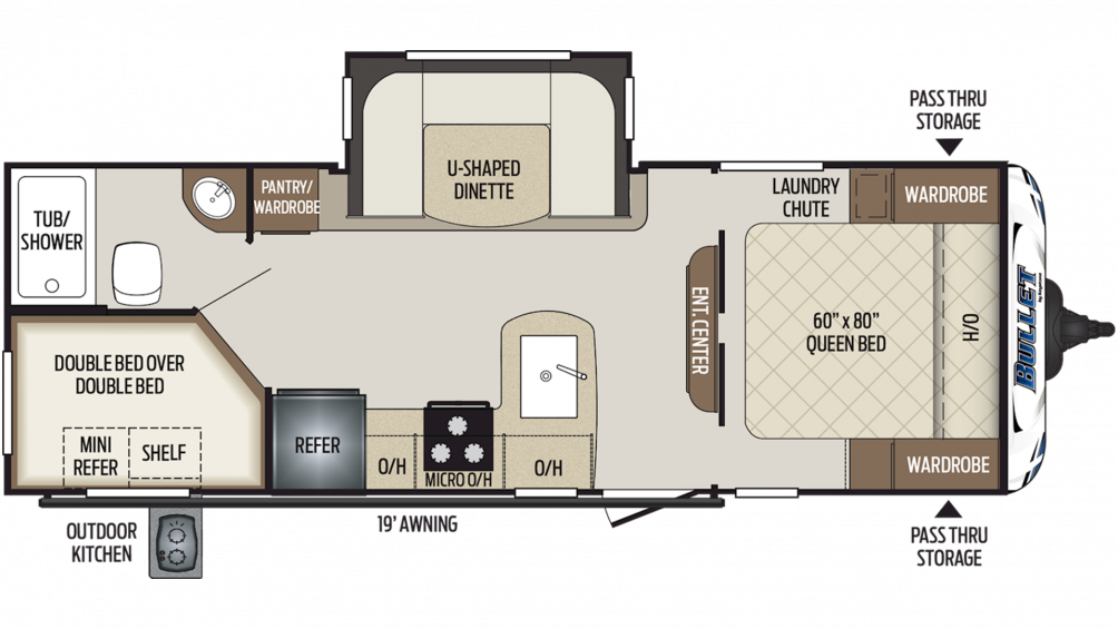 Bullet Travel Trailer Floor Plans | Floor Roma