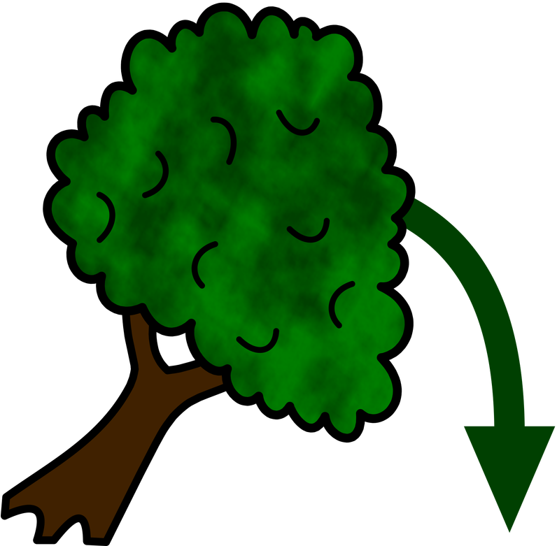 Download Falling Tree - Falling Tree Cartoon Gif PNG Image with No ...