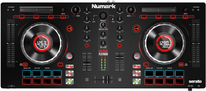 Numark Mixtrack Platinum Dj Controller With Jog Wheel - Free ...