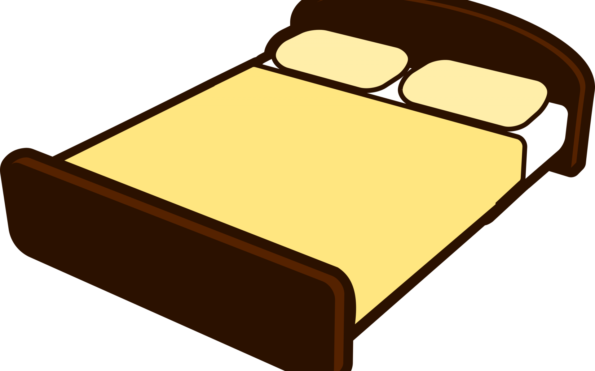 Download Tan Rectangle Cliparts - Bed Png Clipart PNG Image with No ...