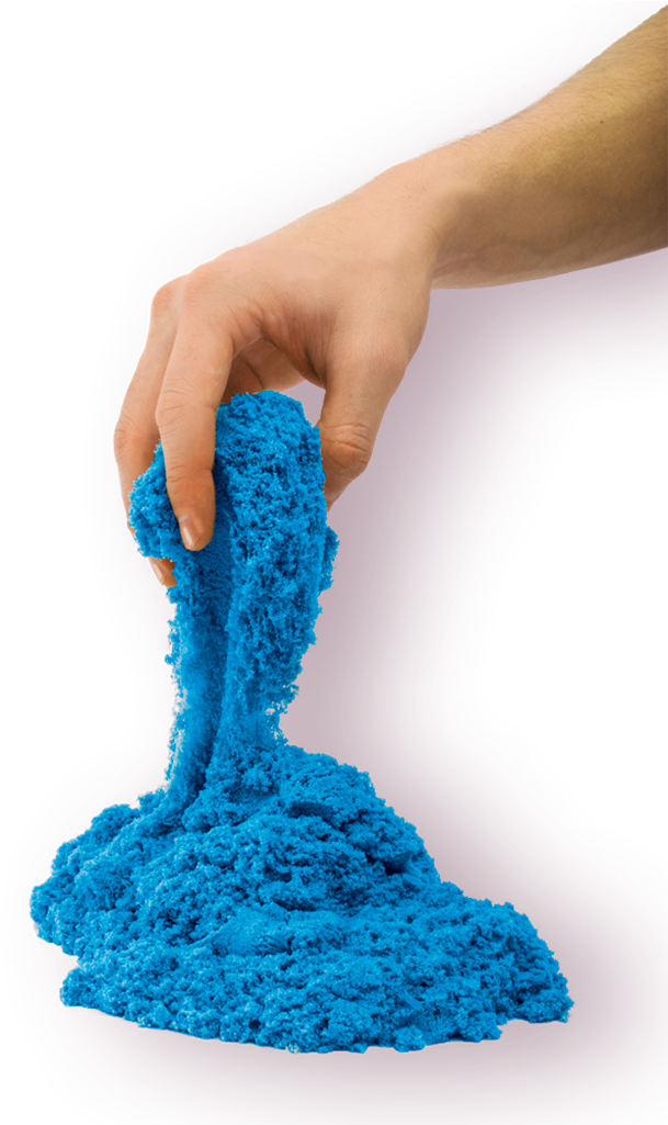 Download Kinetic Sand Farget Sand Blå Farget Kinetisk Sand Til ...