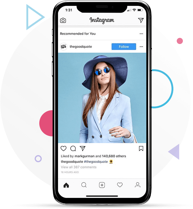 Grow Your - Instagram - Iphone - Free Transparent PNG Download - PNGkey