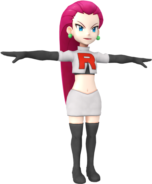 Download Download Zip Archive - Pokemon Let's Go Jessie PNG Image with ...