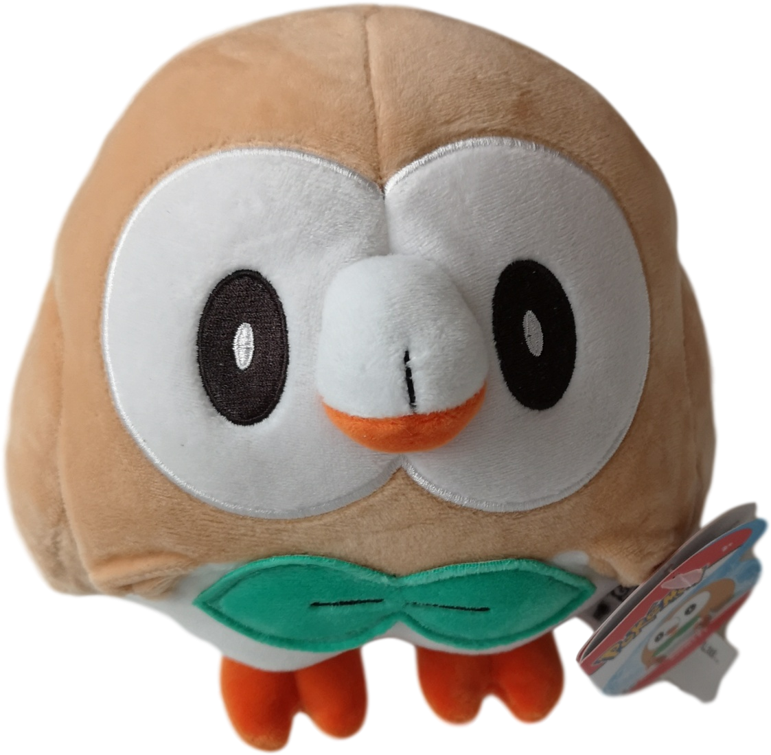 Download Official Pokemon 8" Plush Rowlet - Stuffed Toy PNG Image with No Background - PNGkey.com