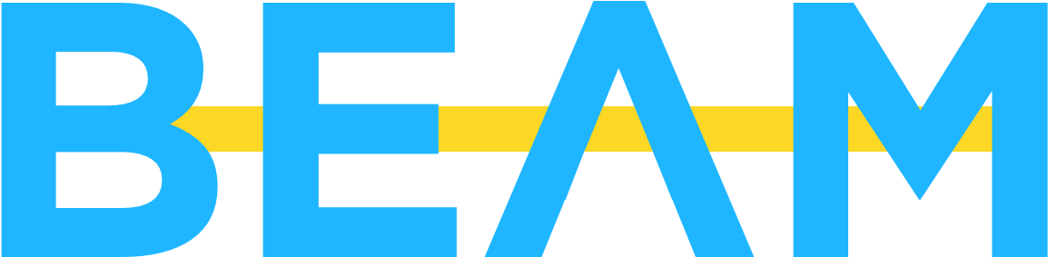 Download Beam Logo Darker Yellow Square - Graphic Design PNG Image with ...