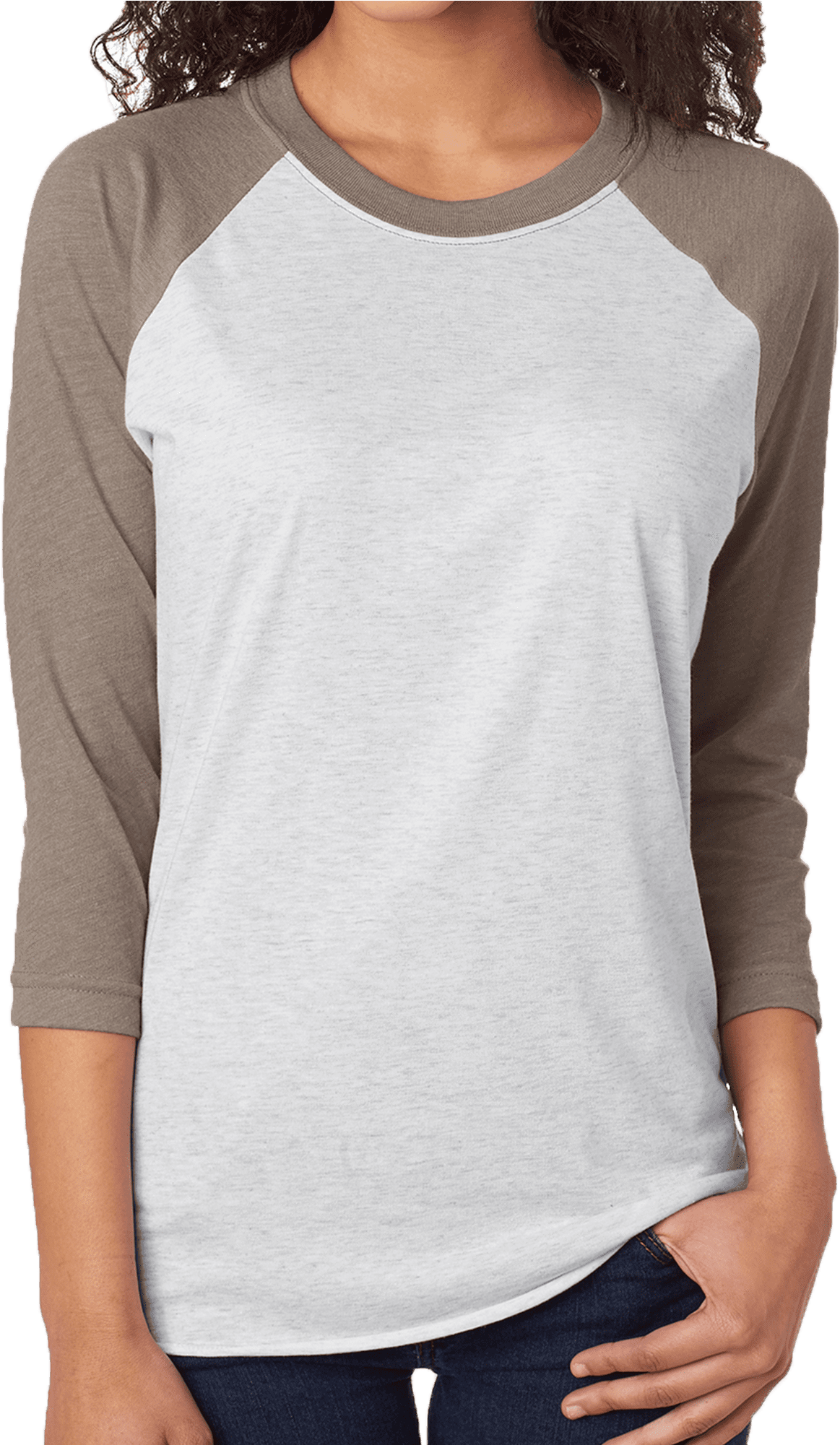 Download Watercolor Steer Tri-blend Unisex 3/4 Raglan - Ostomy Shirts ...