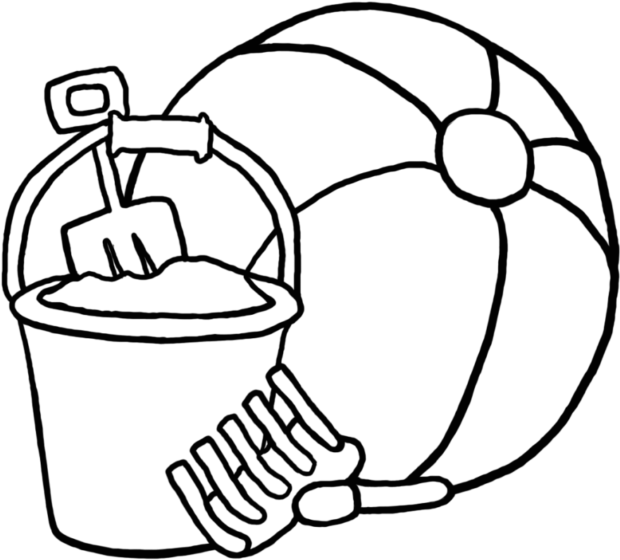 Printable Beach Ball Coloring Page Printable World Holiday
