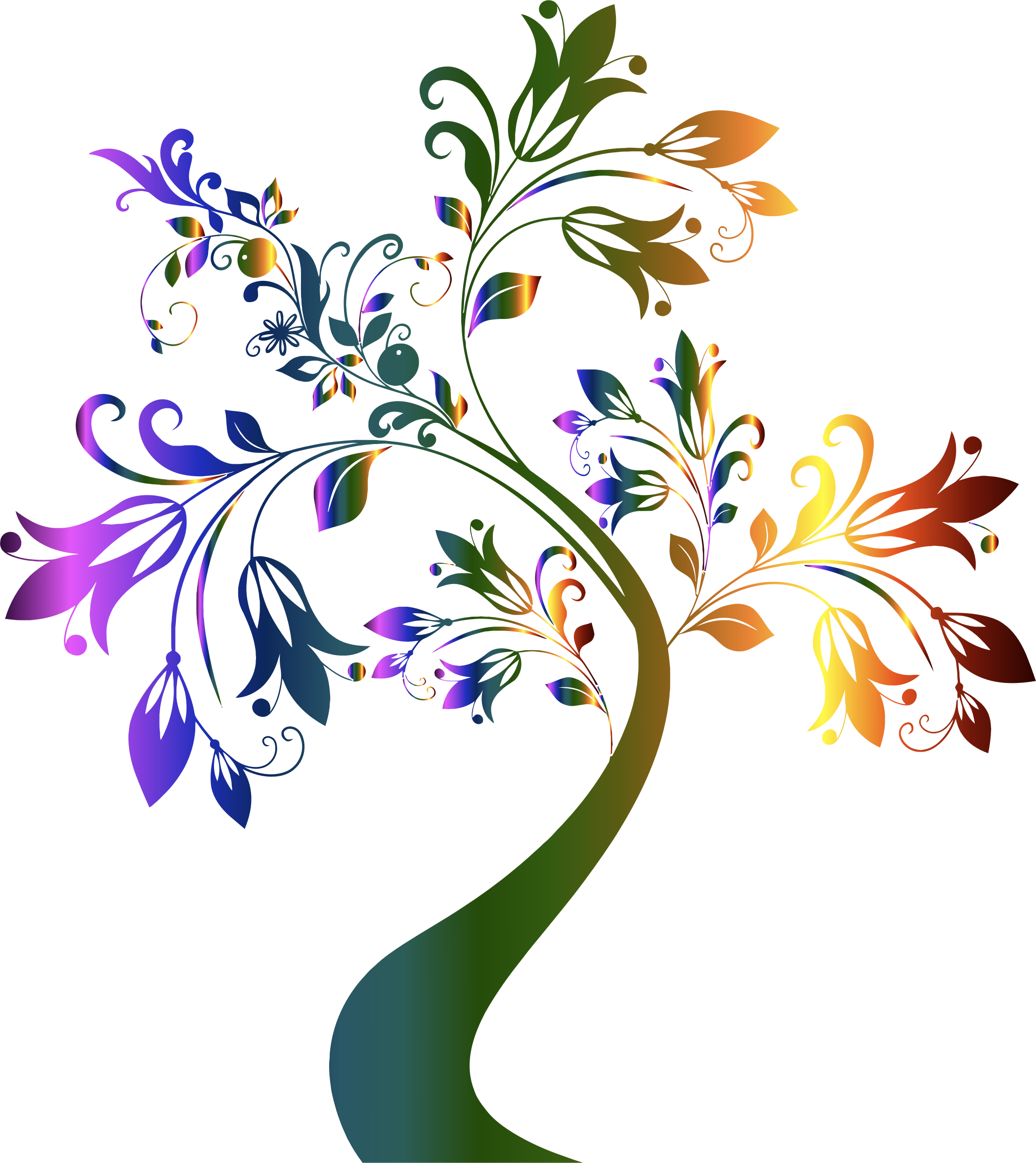 Download Honi Tree - Floral Tree Png PNG Image with No Background ...
