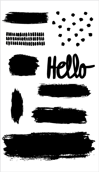 Download 20116 Texture Set - Flora & Fauna Clear Stamps 4 Inchx6 Inch ...